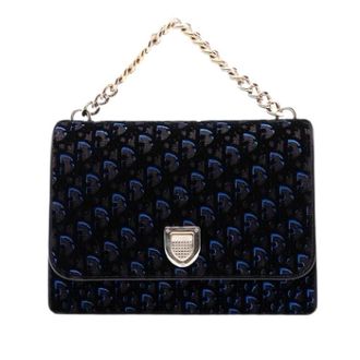 Dior Sac port&eacute; &eacute;paule Diorama Pre-owned - Femme - Pre-owned - Bleu - Taille: ONE Size