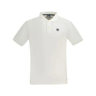 North Sails Homme, Tops, Blanc, Taille: 2XL Polo Classique