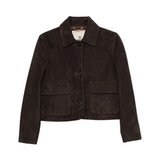 Mabrun Fenix Wildlederjacke - - Jackets - Damen - Braun - XL