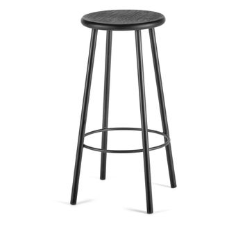 Serax Tabouret en bois, pi&eacute;tement en m&eacute;tal Serax