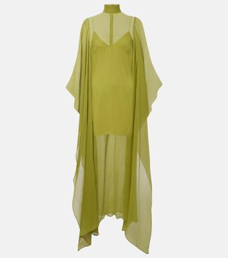 Taller Marmo Kaftan Lanzarote aus Seidenchiffon