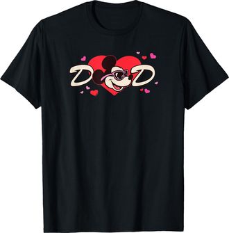 Disney Valentines Day Dad Gift Family Matching Trip T-Shirt