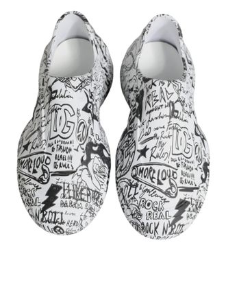 Dolce & Gabbana Mens Daymaster Sneaker White Calf Leather