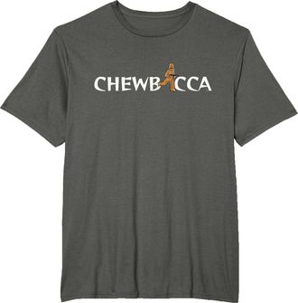 Star Wars Chewbacca Chewie Cartoon Letter Replacement T-Shirt
