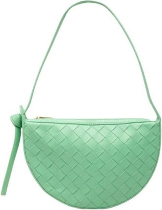 Bottega Veneta Sac bandouli&egrave;re vintage Pre-owned - Femme - Pre-owned - Vert - Taille: ONE Size