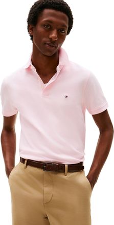 Tommy Hilfiger Herren 1985 Slim Polo MW0MW17771 S/S Polo, Pink, L