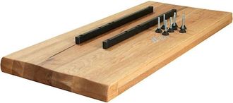 Pier Import Pier Import - Rallonge pour les tables en chêne huilé bords naturels 300 cm palerme (50 cm)