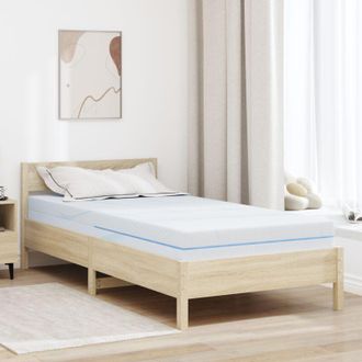 vidaXL Vidaxl - Matelas Blanc 100 x 200 cm Mousse