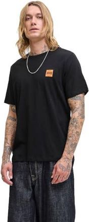 Jack & Jones Jjbrandy Tee SS Crew Neck, Noir, L Hommes