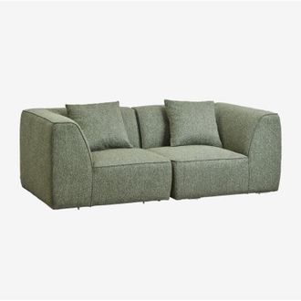 Sklum Cardea gepolstertes 2-teiliges modulares Sofa