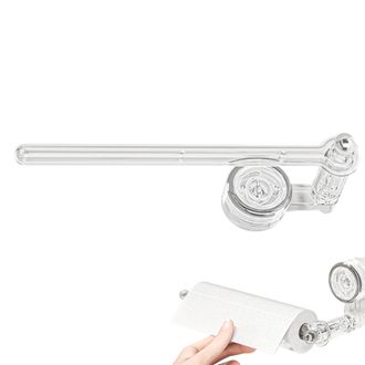 Generic Saugnapf-Papierhandtuchhalter, Saugnapf-Halterung, Frischhaltefolienspender, Haken, kein Bohren, Waschraum-Organizer f&uuml;r Zuhause, Toilette, Waschbecke