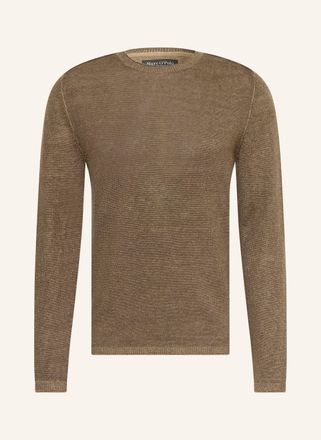 Marc O'Polo Marc Opolo Pullover Mit Leinen beige