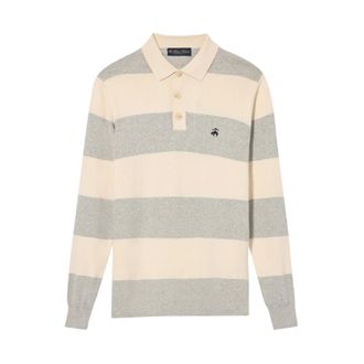 Brooks Brothers Herren, Strickwaren, Grau, MGröße