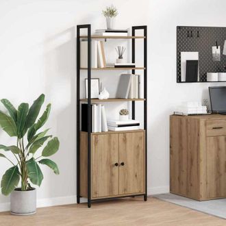 vidaXL vidaXL Biblioth&egrave;que Ch&ecirc;ne artisanal 60 x 24 x 161 cm Bois ding&eacute;nierie