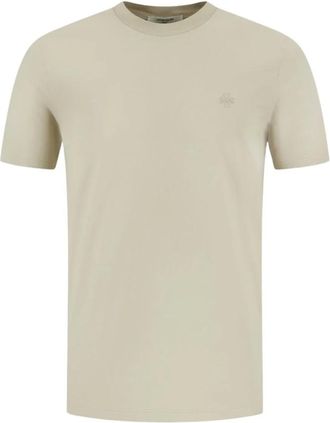 Jacob Cohen Homme, Tops, Beige, Taille: M Girocollo Costina Shirt