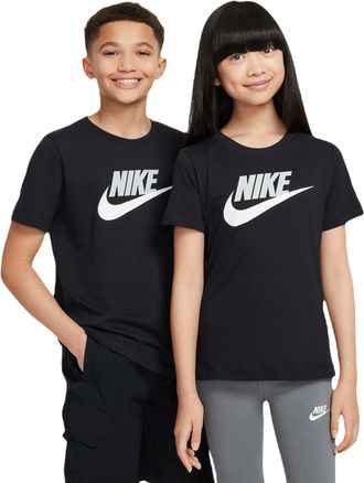 Nike Nike Kinder Futura Evergreen T-Shirt, Black(White), 4/5 Jahre