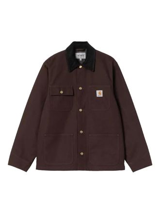 Carhartt Work in Progress Michigan Jacke mit Cordkragen - Braun