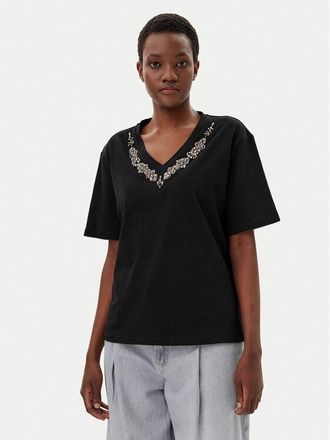 Liu Jo T-Shirt WA5146 JS923 Schwarz Regular Fit