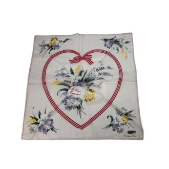 Dior Pre-owned Vintage Scarf - Femme - Pre-owned - Blanc - Taille: ONE Size