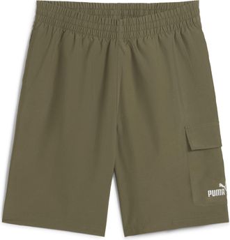 Puma Herren ESS No. 1 Logo Woven Cargo 9 Gewebte Shorts, Loden Green, 4XL