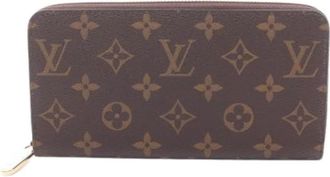 Louis Vuitton unisex, Pre-owned, Brun, Taille: ONE Size Portefeuille en Toile dOccasion