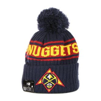 New Era Denver Nuggets Pom Pom Beanie Hat - - Accessories - Herren - Mehrfarbig - ONE SIZE