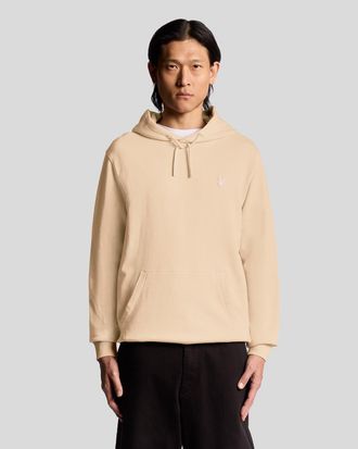 Lyle & Scott Loopback-Kapuzenpullover aus superfeiner Baumwolle - Rosa