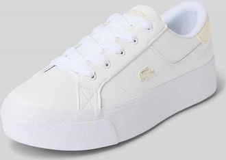 Lacoste Sneaker aus Leder-Mix Modell ZIANE