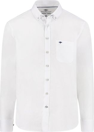 Fynch-Hatton Weiches Oxford Hemd aus Baumwolle White / 4XL