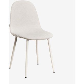 Sklum Pack mit 4 Glamm Esszimmerst&uuml;hlen Creme-Beige
