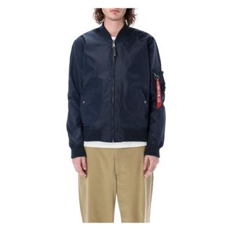 Alpha Industries Homme, Vestes, Bleu, Taille: XL Ma-1 TT Flight Jacket