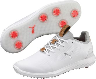 Puma Jungen Ignite Pwradapt JRS. Golfschuhe, Wei&szlig; White White 01