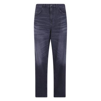 Les Deux Jeans droits - Homme - Jeans - Noir - Taille: W30 L32