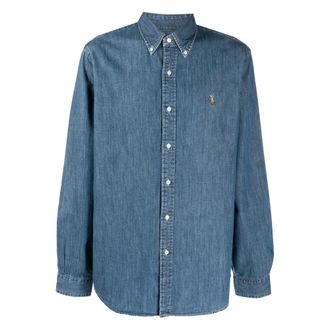 Polo Ralph Lauren Homme, Chemises, Bleu, Taille: XL Denim Chemises