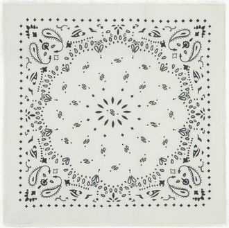 Kujten Grand bandana cachemire imprim&eacute; - Grand Bandana Hachiko