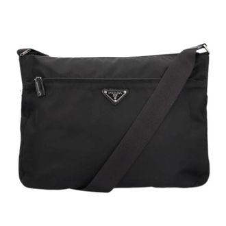 Prada Pre-owned Nylon Shoulder Bag - - Pre-owned - Damen - Schwarzk - ONE SIZE
