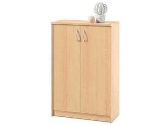 M&ouml;belando Kommode Beistellschrank Anrichte Standschrank Holzkommode Schrank Olli II Buche