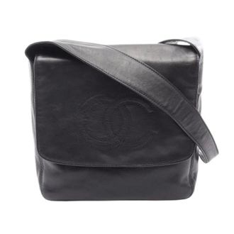 Chanel Sac bandouli&egrave;re vintage doccasion - Femme - Pre-owned - Noir - Taille: ONE Size