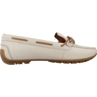 Geox Femme, Chaussures, Beige, Taille: 38 EU Chaussures de marin