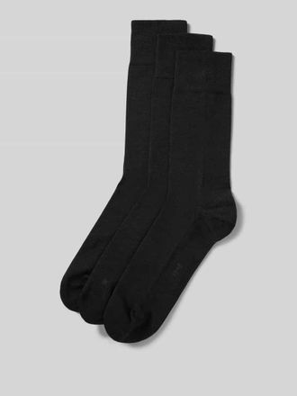 Falke Socken mit geripptem Abschluss im 3er-Pack