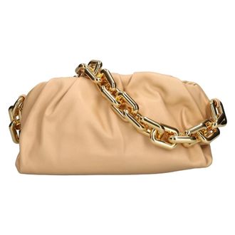 Bottega Veneta Femme, Sacs, Beige, Taille: ONE Size The Chain Pouch