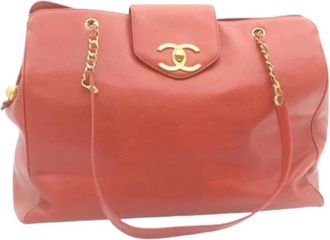 Chanel Sac bandouli&egrave;re vintage Pre-owned - Femme - Pre-owned - Rouge - Taille: ONE Size