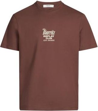 Replay T-shirt manches courtes en coton