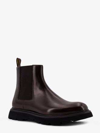Doucal's Mens Ankle Boots Horse Leather Brown