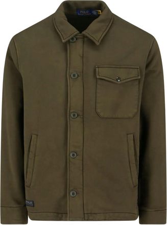 Polo Ralph Lauren veste en laine boutonnée - Vert