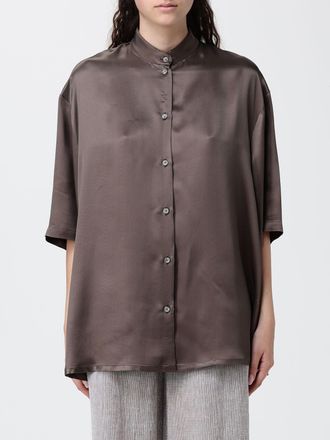 Emporio Armani Chemise Femme couleur Cacao