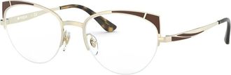 Persol Klassische Cat-Eye-Brille - Gold
