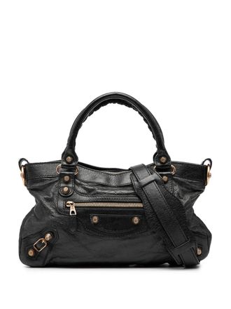 Balenciaga 2005-2025 Lambskin Motocross Giant 12 First satchel - Noir