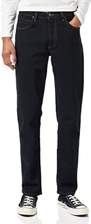 Lee Brooklyn Straight_Deals Jeans Homme, Bleu Noir Hh, 38W / 30L