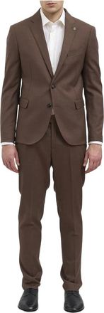 Daniele Alessandrini Homme, Costumes, Brun, Taille: XL Abito Monopetto